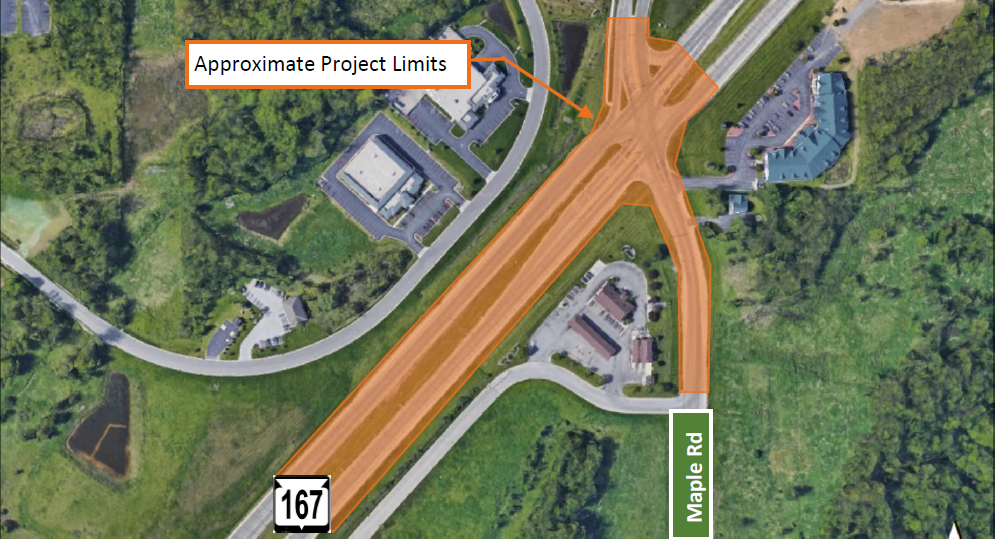Wisconsin Department of Transportation WIS 167 and Maple Road Intersection Rehabilitation ...